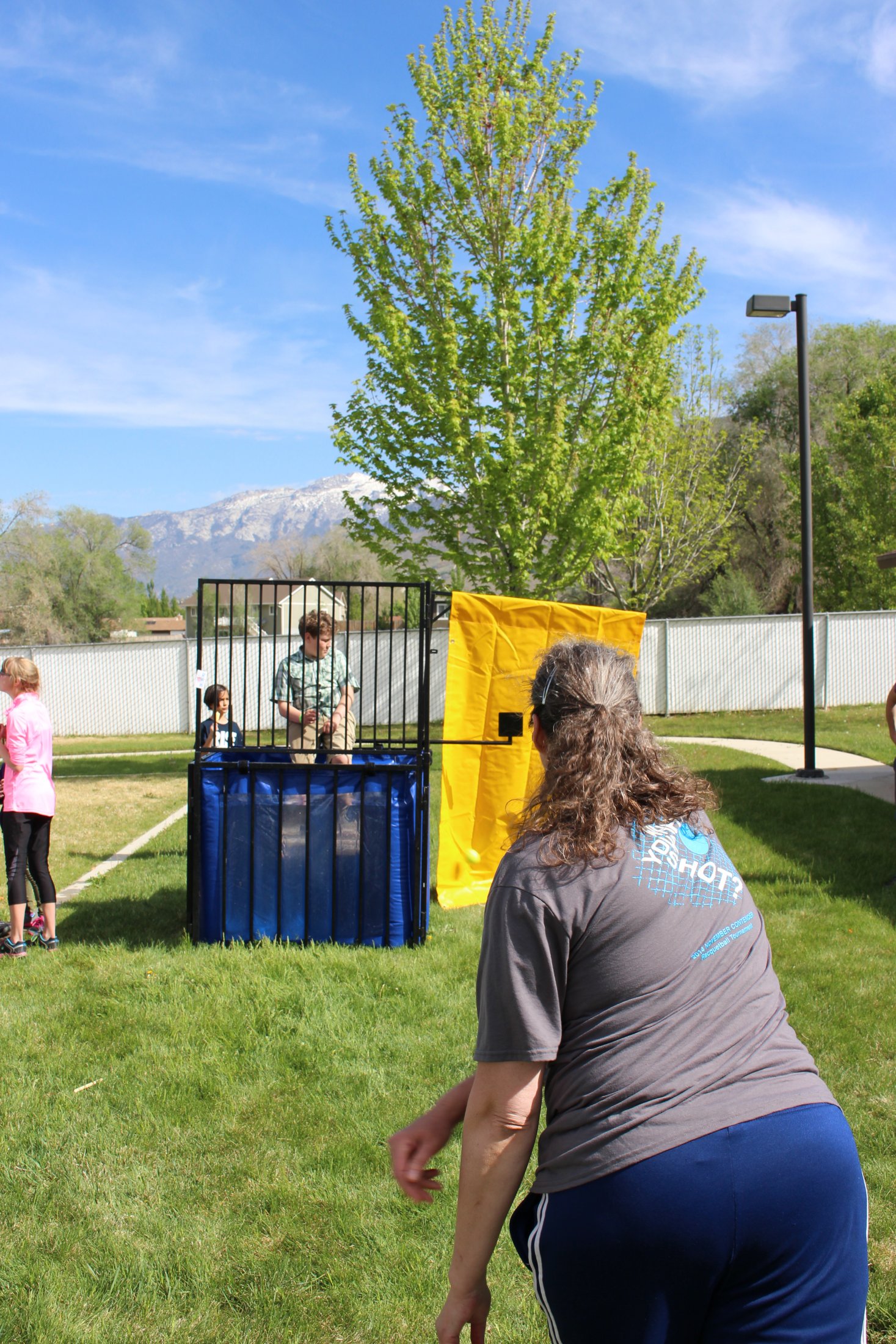 Images of Dunk Tank in Action at Events in Utah